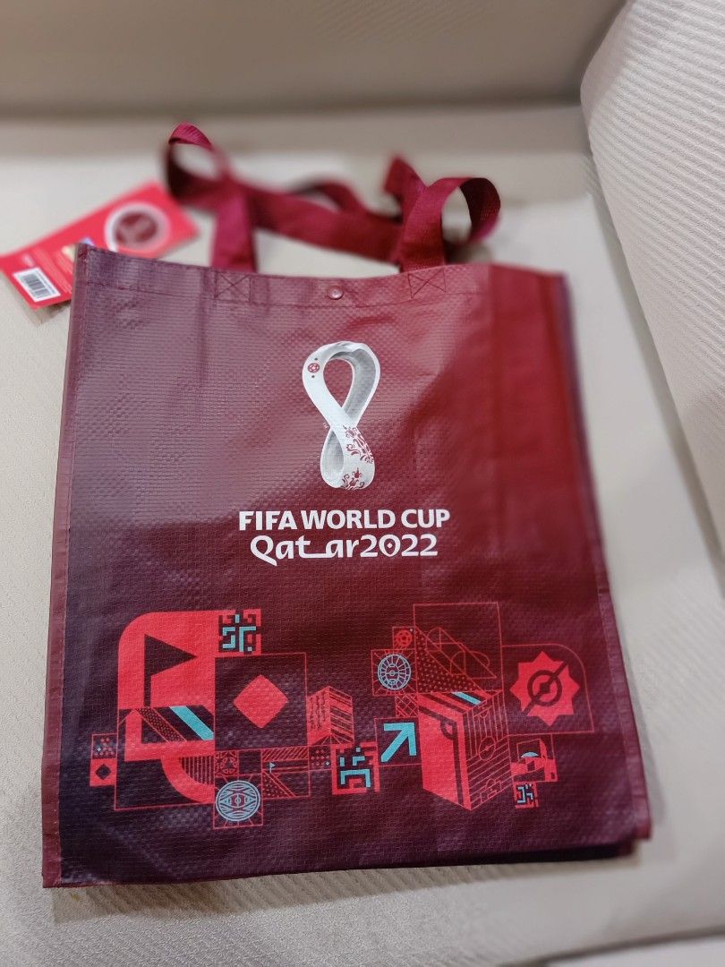 Fifa World Cup 22 Authentic Woven Bag, Women's Fashion, Bags & Wallets ...