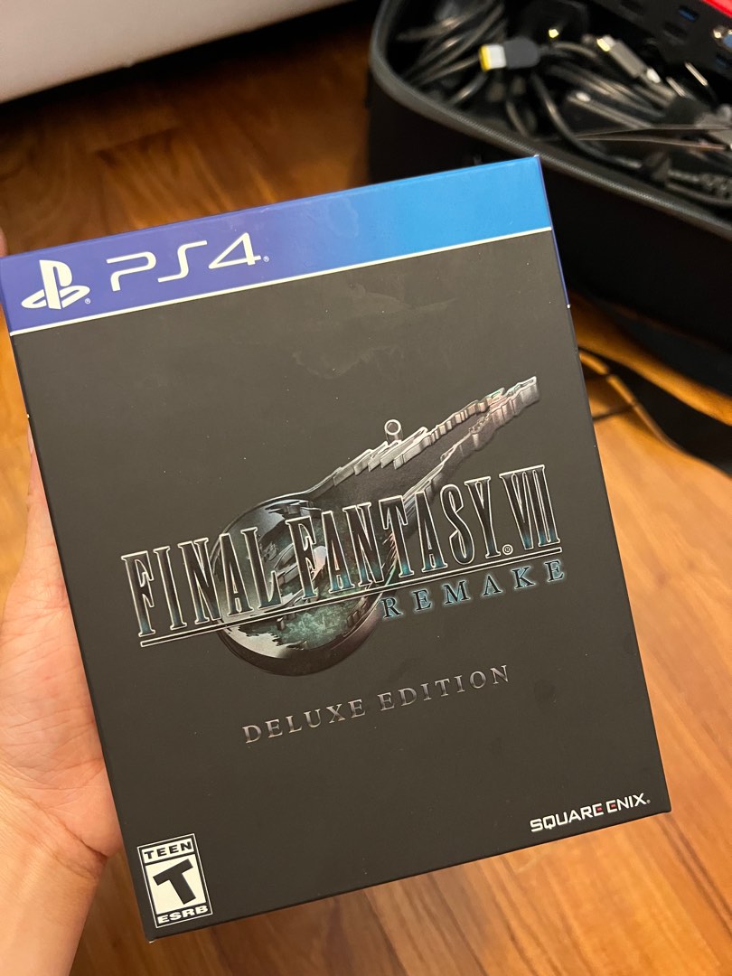 Final Fantasy VII Remake DELUXE Edition - [ STEELBOOK Box Set ] (PS4), Video Gaming, Video Games ...