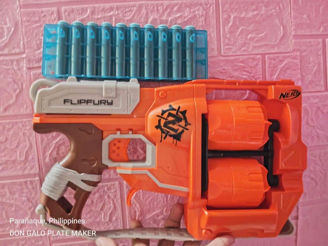 Flip fury nerf gun, Hobbies & Toys, Toys & Games on Carousell