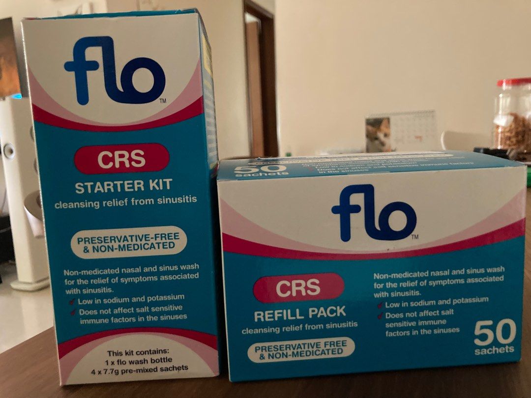 Flo nasal and sinus wash, Health & Nutrition, Medical Supplies & Tools ...