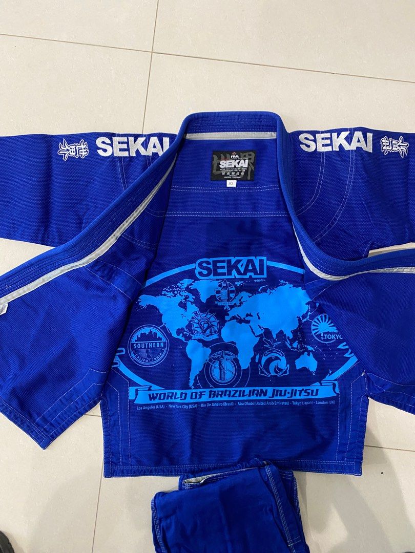 Fuji Sekai Blue A2 Gi, Sports Equipment, Other Sports Equipment and ...