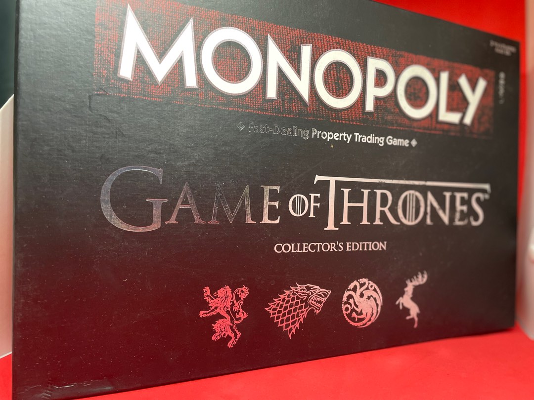 Game Of Thrones Monopoly Collectors Edition, Hobbies & Toys, Memorabilia & Collectibles, Fan ...