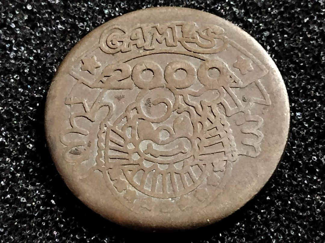 GAMES 2000 TOKEN, Hobbies & Toys, Memorabilia & Collectibles, Currency ...