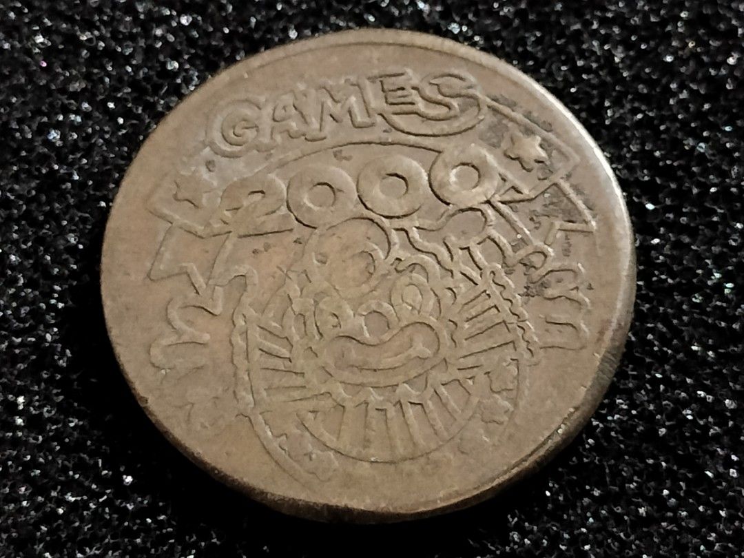GAMES 2000 TOKEN, Hobbies & Toys, Memorabilia & Collectibles, Currency on Carousell