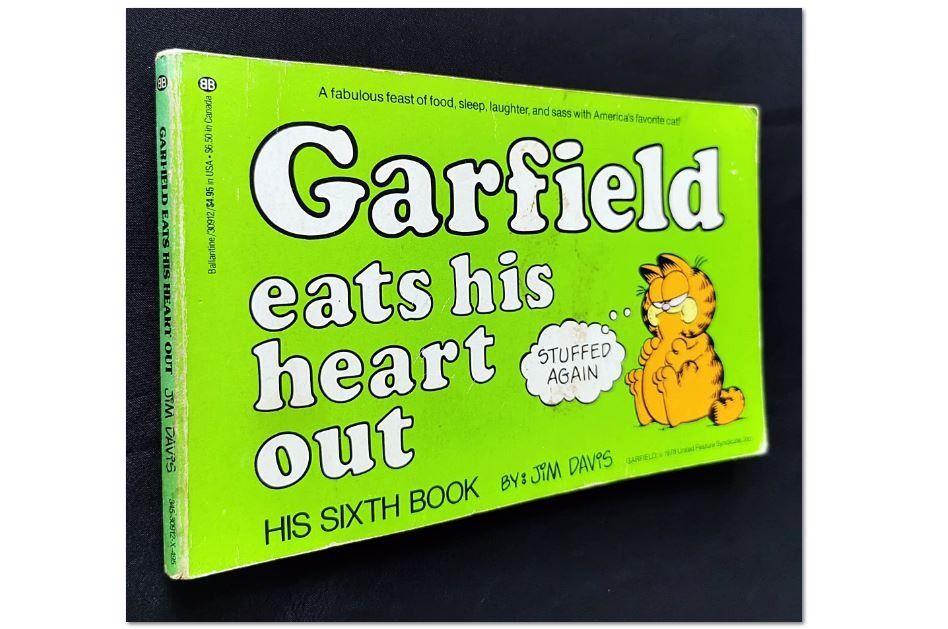Garfield Eats His Heart Out (Vol 6) Comic Strip Book, Hobbies & Toys ...