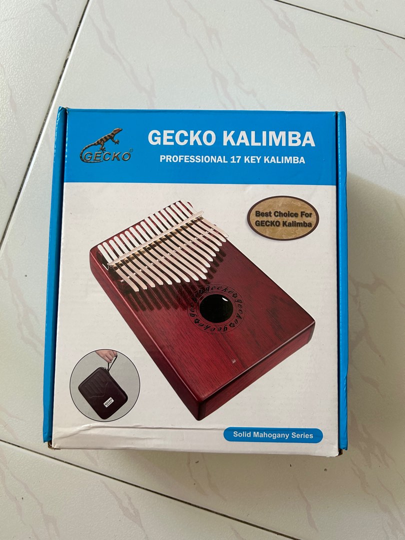 Gecko Kalimba K17M, Hobbies & Toys, Music & Media, Musical Instruments ...