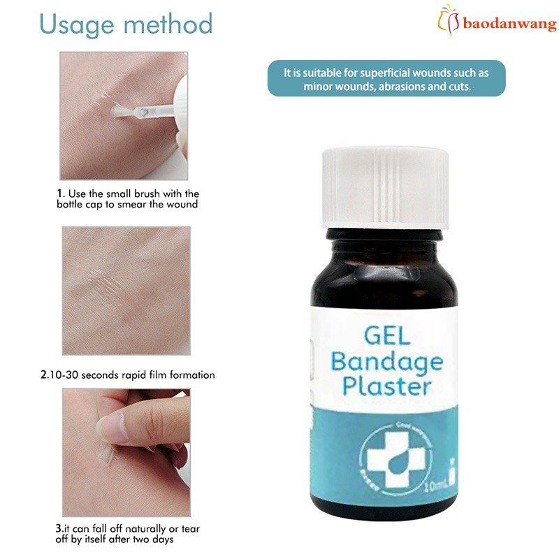 Gel Bandage Plaster Liquid Plaster Invisible Protectors Breathable ...