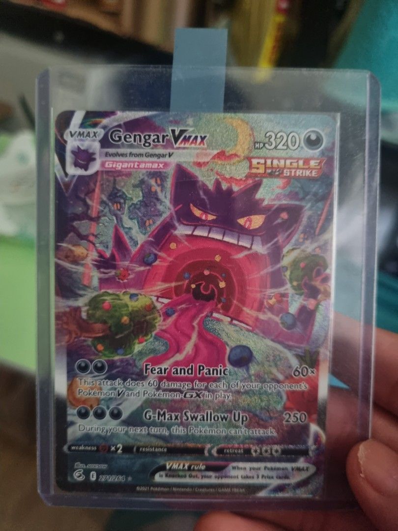 Gengar Vmax Alternate Art, Hobbies & Toys, Toys & Games on Carousell