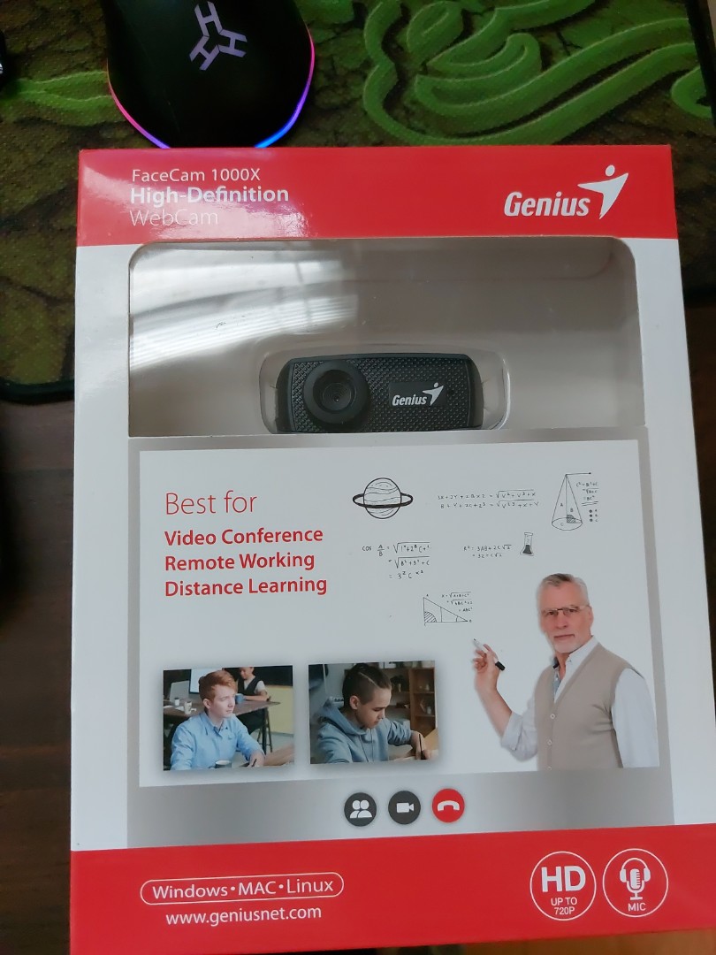 Genius High Definition Webcam, Computers & Tech, Parts & Accessories ...
