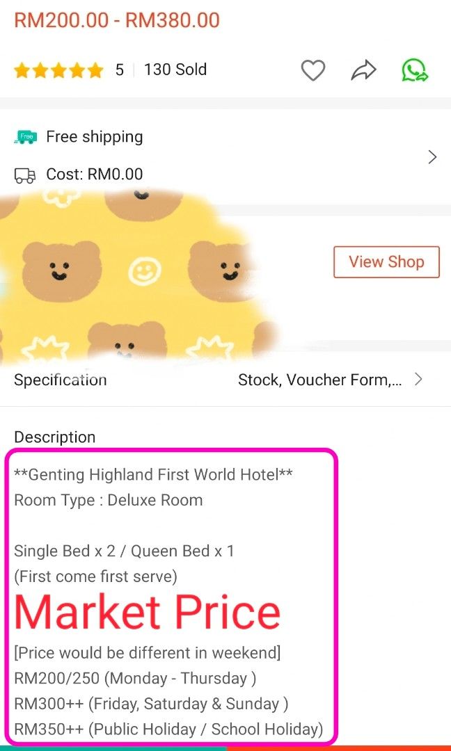 Genting Highlands Family Room 3pax First World Hotel World's Largest ...