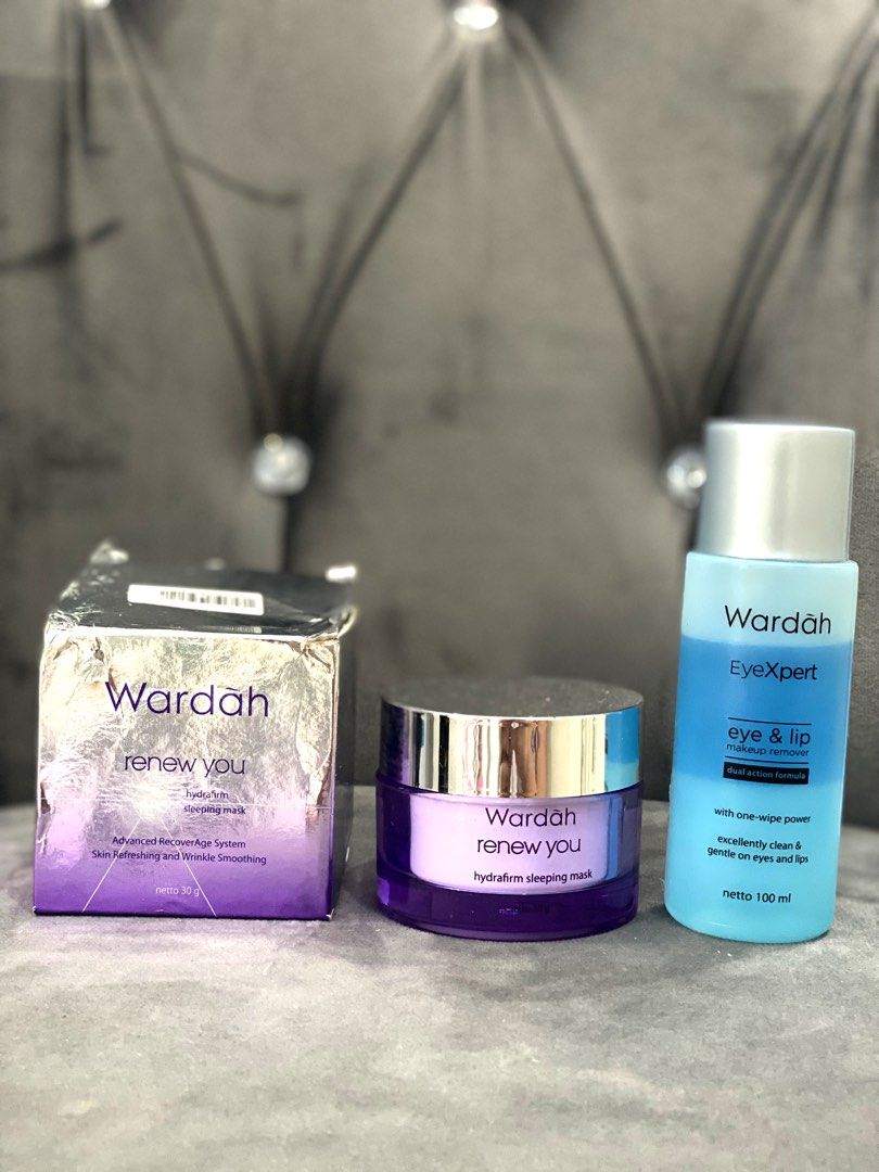 (GET 2!!!) Wardah Renew You Anti Aging Hydrafirm Sleeping Mask 30 gr ...