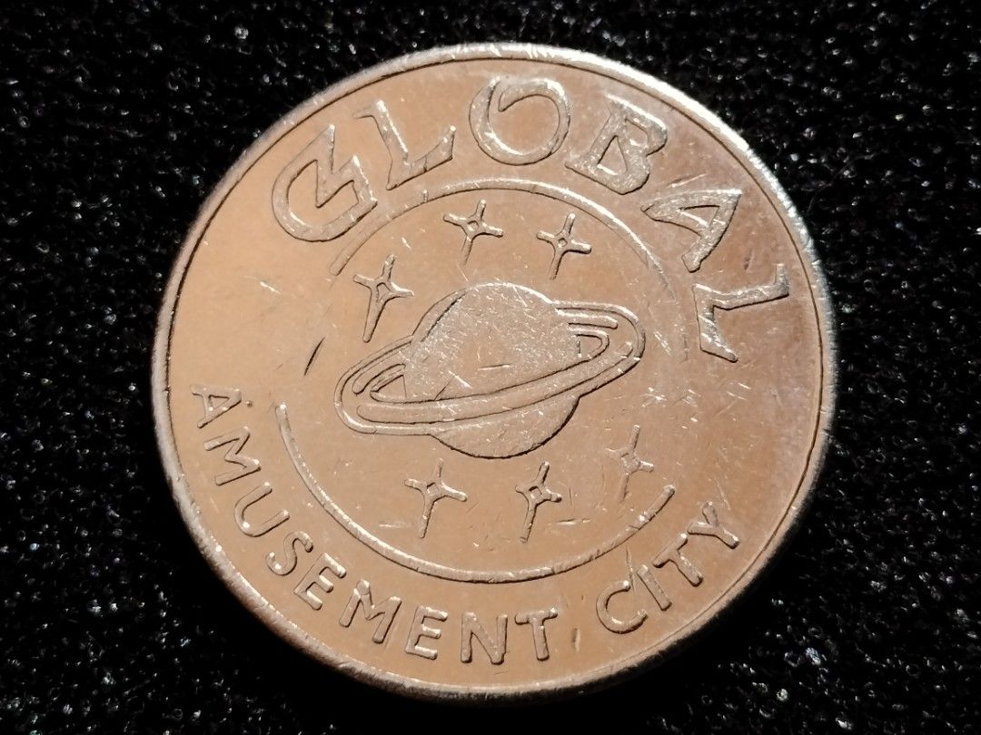 GLOBAL AMUSEMENT CITY TOKEN, Hobbies & Toys, Memorabilia & Collectibles ...