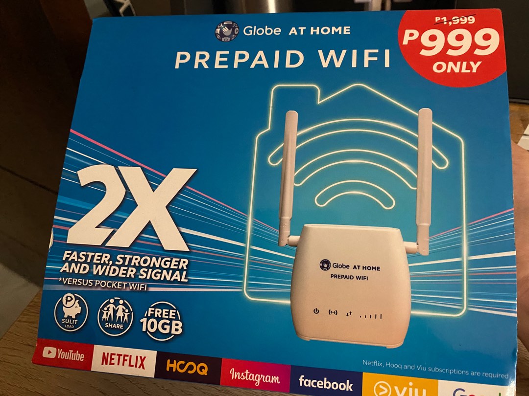 Globe at Home Prepaid Wifi, Mobile Phones & Gadgets, Other Gadgets on ...