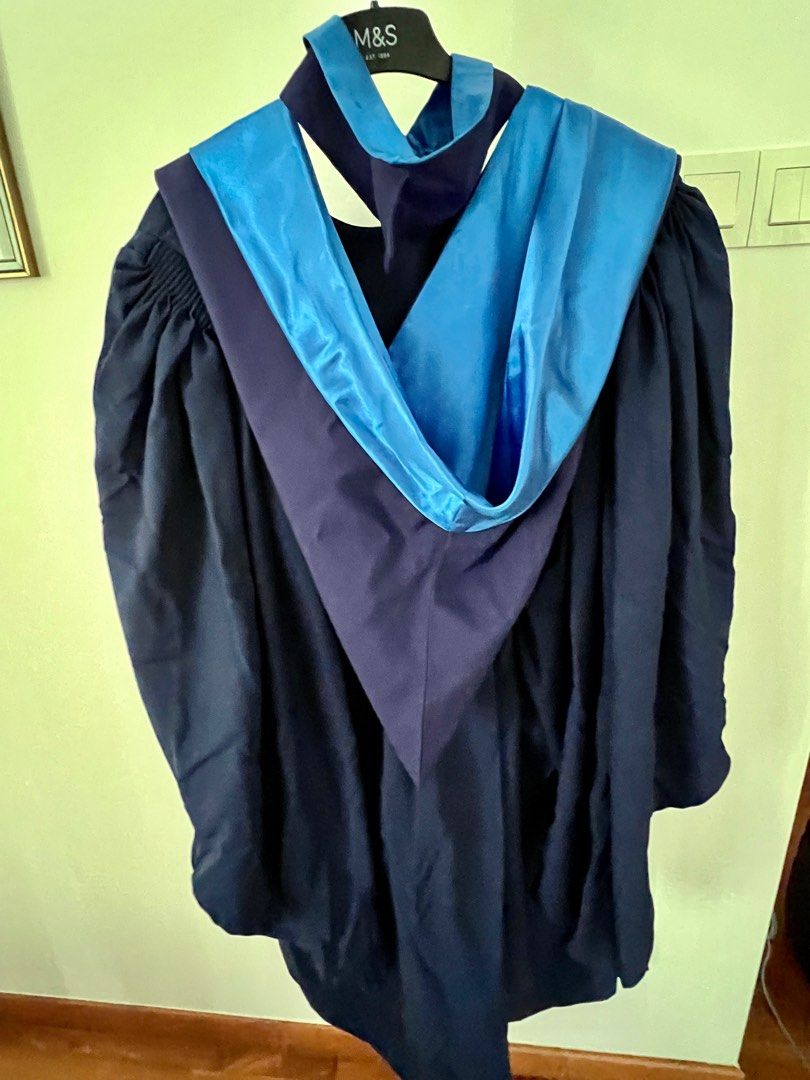 Graduate gown for NUS / NTU, Men's Fashion, Coats, Jackets and ...