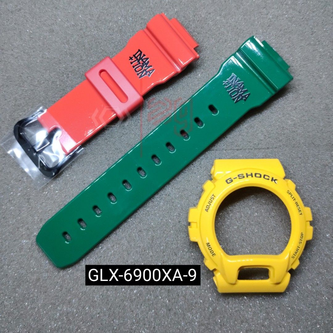 G-Shock GLX-6900XA-9 Rasta Band Bezel, Men's Fashion, Watches ...