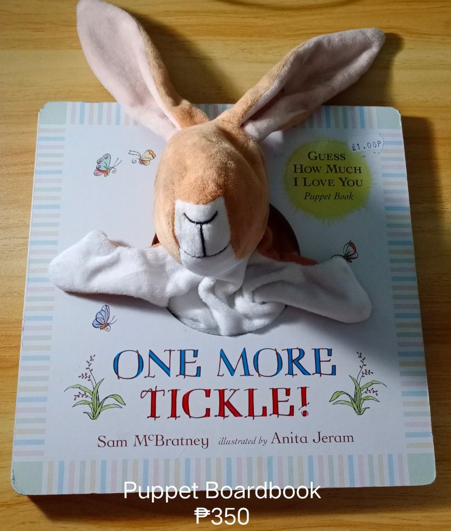 Guess How Much I Love You One More Tickle! Puppet Boardbook, Hobbies ...