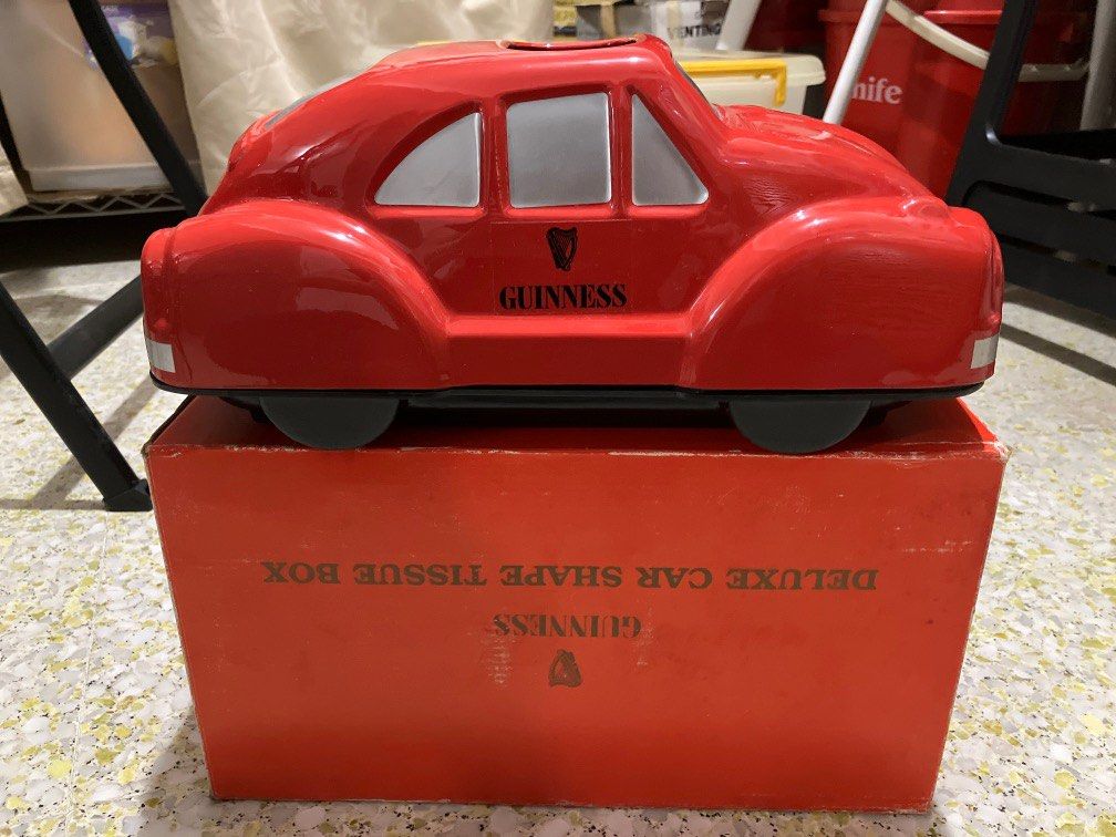 Guinness Deluxe Car Shape Tissue Box, Hobbies & Toys, Memorabilia ...