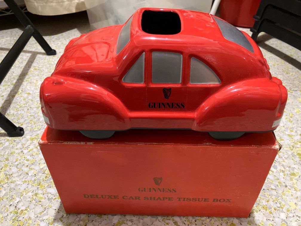 Guinness Deluxe Car Shape Tissue Box, Hobbies & Toys, Memorabilia ...