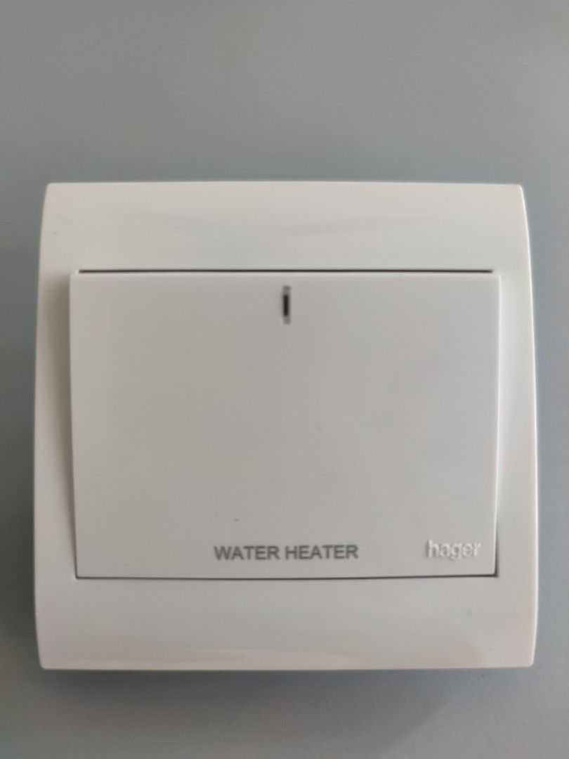 (incl install) Hager HDB water heater switch, TV & Home Appliances ...