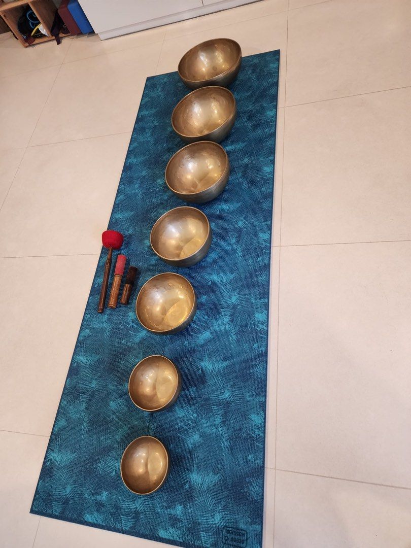 Handmade Singing Bowls Set from Nepal, Hobbies & Toys, Music & Media ...