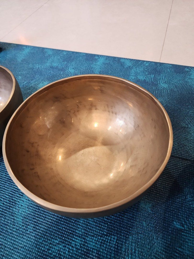 Handmade Singing Bowls Set from Nepal, Hobbies & Toys, Music & Media ...