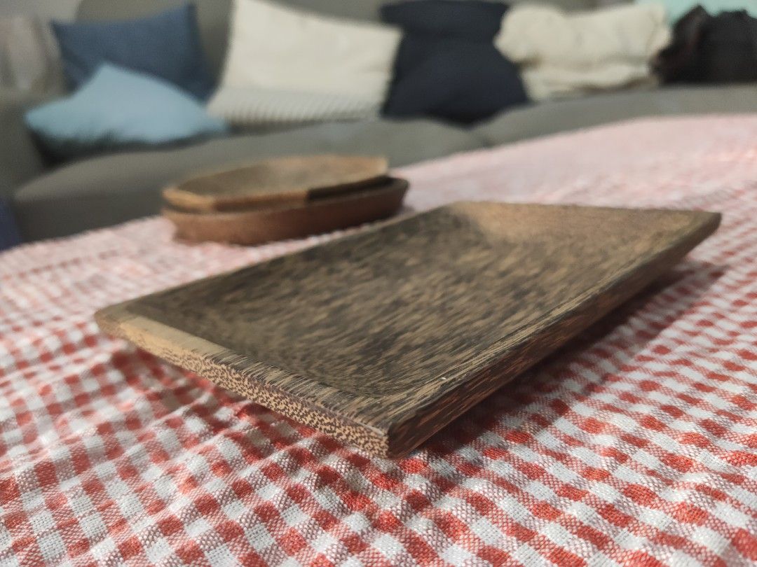 Handmade Wooden plates, Furniture & Home Living, Home Decor, Vases ...