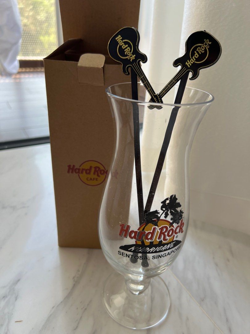 Hard Rock Cafe Glass Vintage collection, Hobbies & Toys, Memorabilia ...