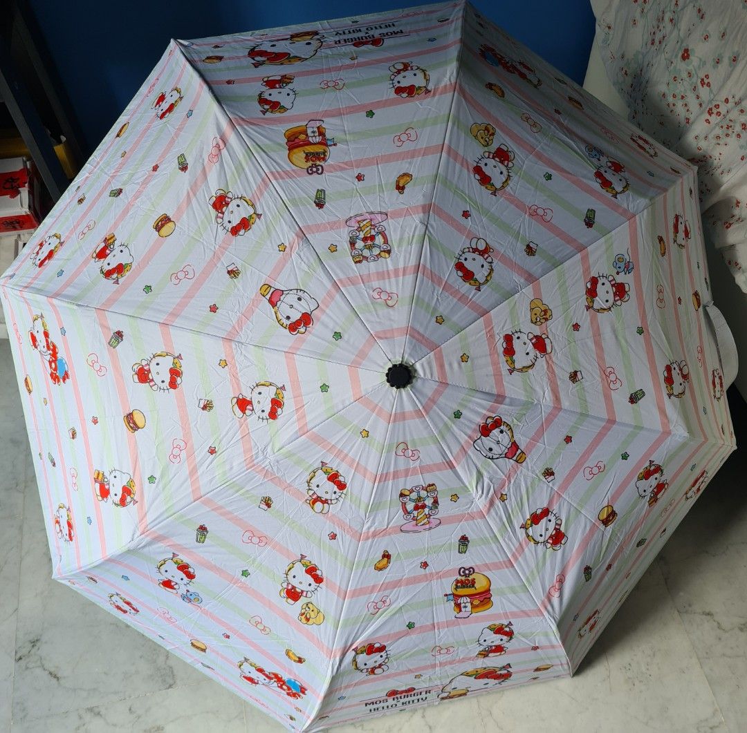Hello Kitty Umbrella, Hobbies & Toys, Travel, Umbrellas on Carousell