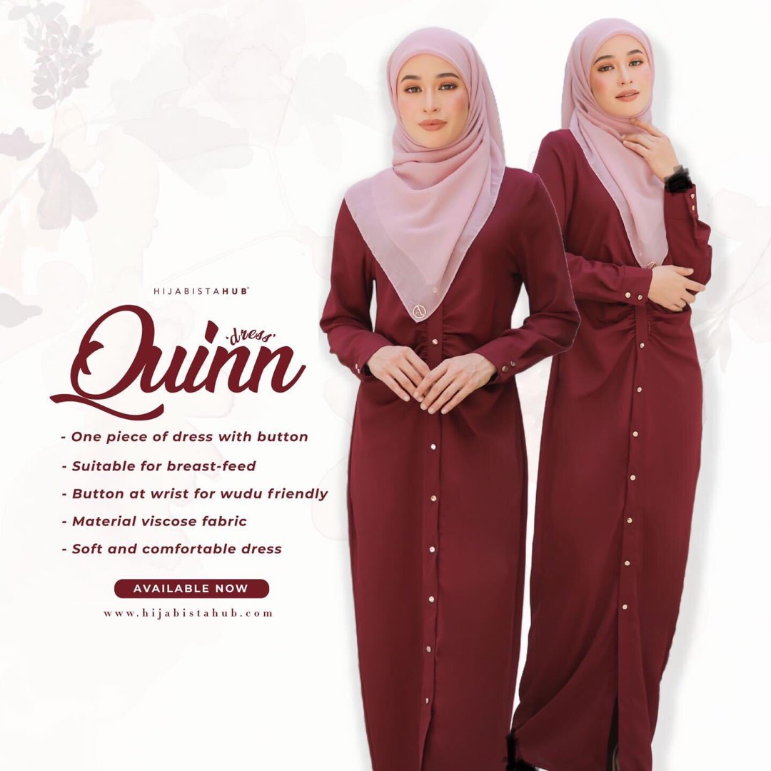 hijabistahub, hijabista hub, dress, jubah, baju raya, Women's Fashion ...