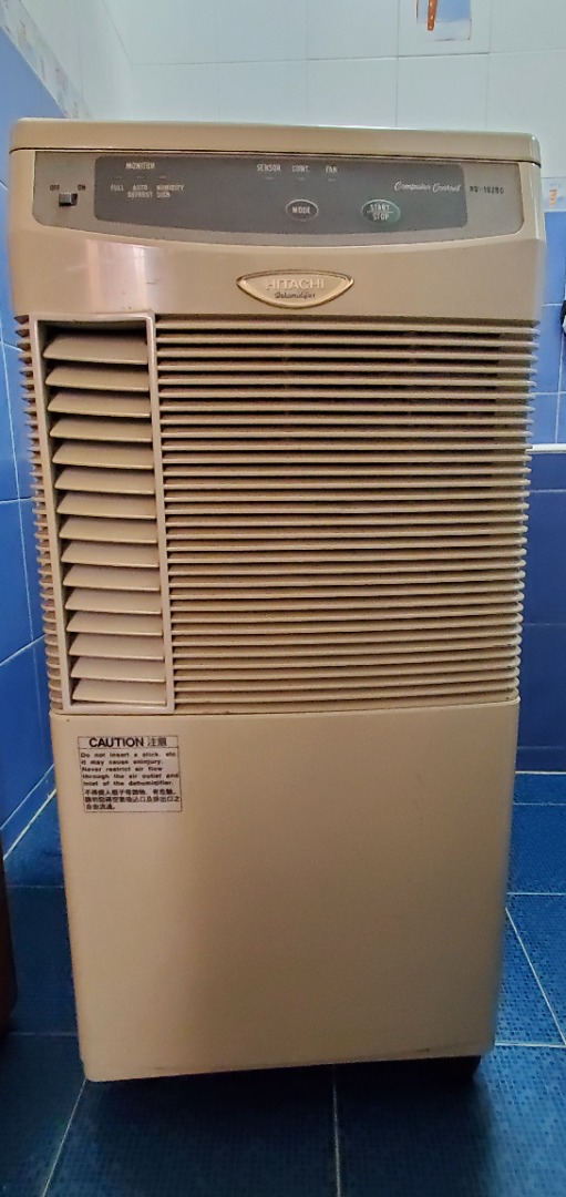 Hitachi Dehumidifier 抽濕機, 家庭電器, 空氣清新機及抽濕機 - Carousell