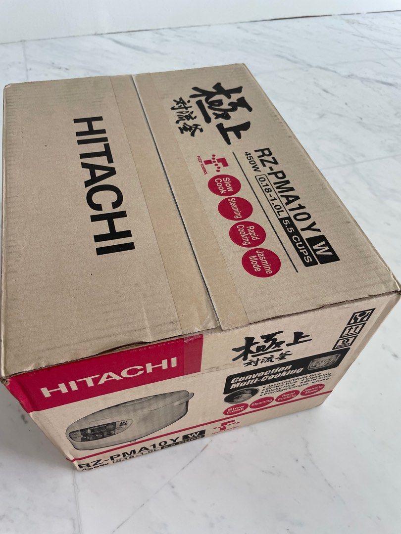 Hitachi RZ-PMA10Y Rice Cooker (1L), TV & Home Appliances, Kitchen ...