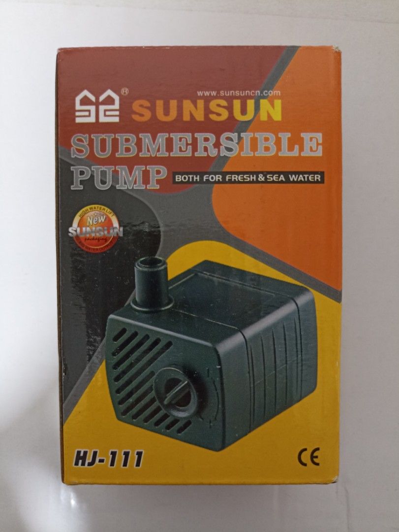 HJ-111 Submersible Pump, Pet Supplies, Homes & Other Pet Accessories on Carousell