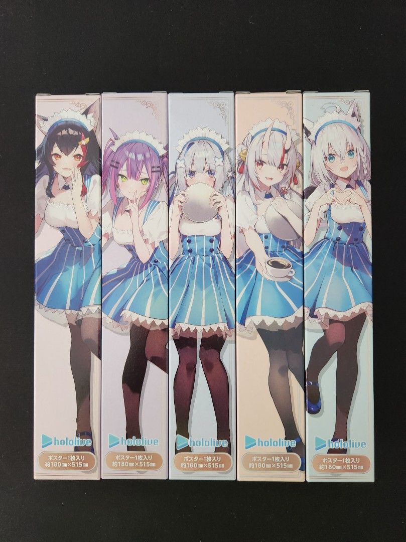 Hololive x Lawson Collaboration Mini Poster, Hobbies & Toys ...