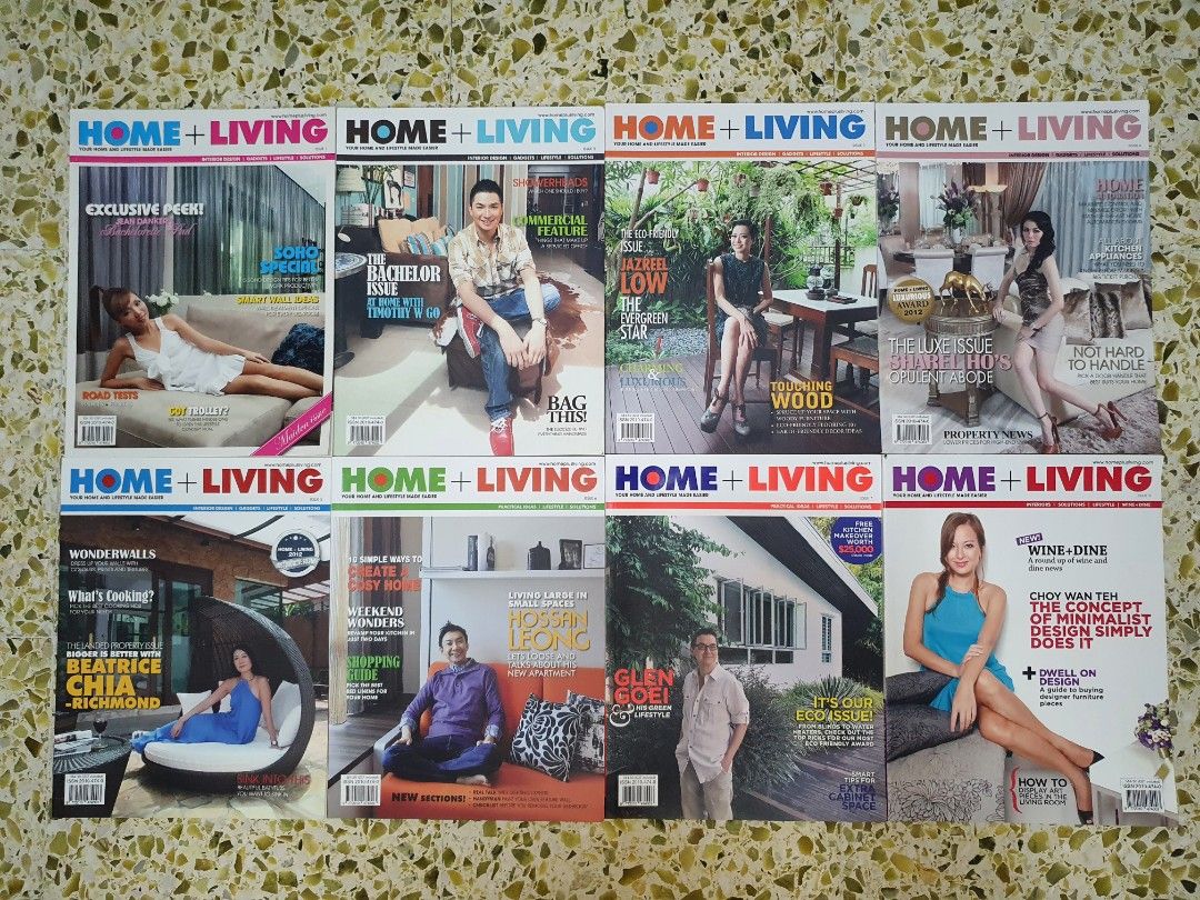 Home + Living magazines, Hobbies & Toys, Books & Magazines, Magazines ...