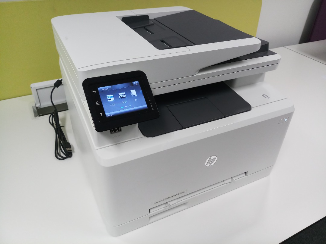 HP Colour LaserJet M277dw (printer, scanner, fax, USB, wi-fi printing ...