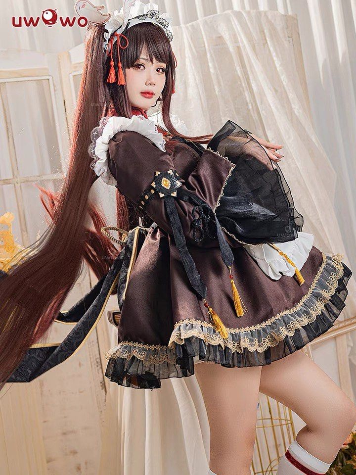 Hu Tao Maid Dress Genshin Impact Cosplay !!PRE-SALE, Hobbies & Toys ...
