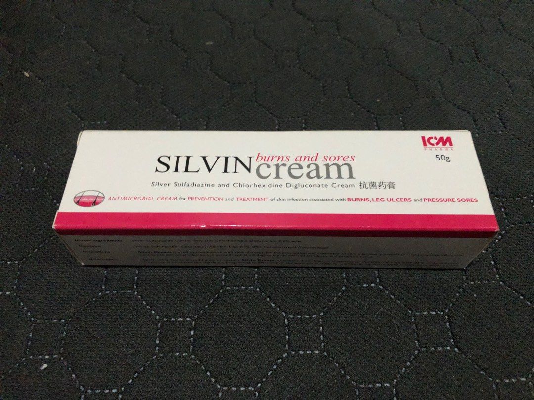 ICM pharma Silvin cream, Health & Nutrition, Medical Supplies & Tools on Carousell