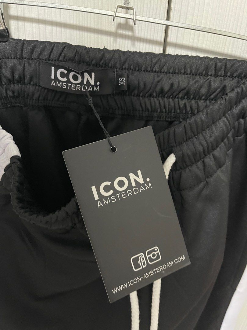 Icon Amsterdam track pants, Men's Fashion, Bottoms, Joggers on Carousell