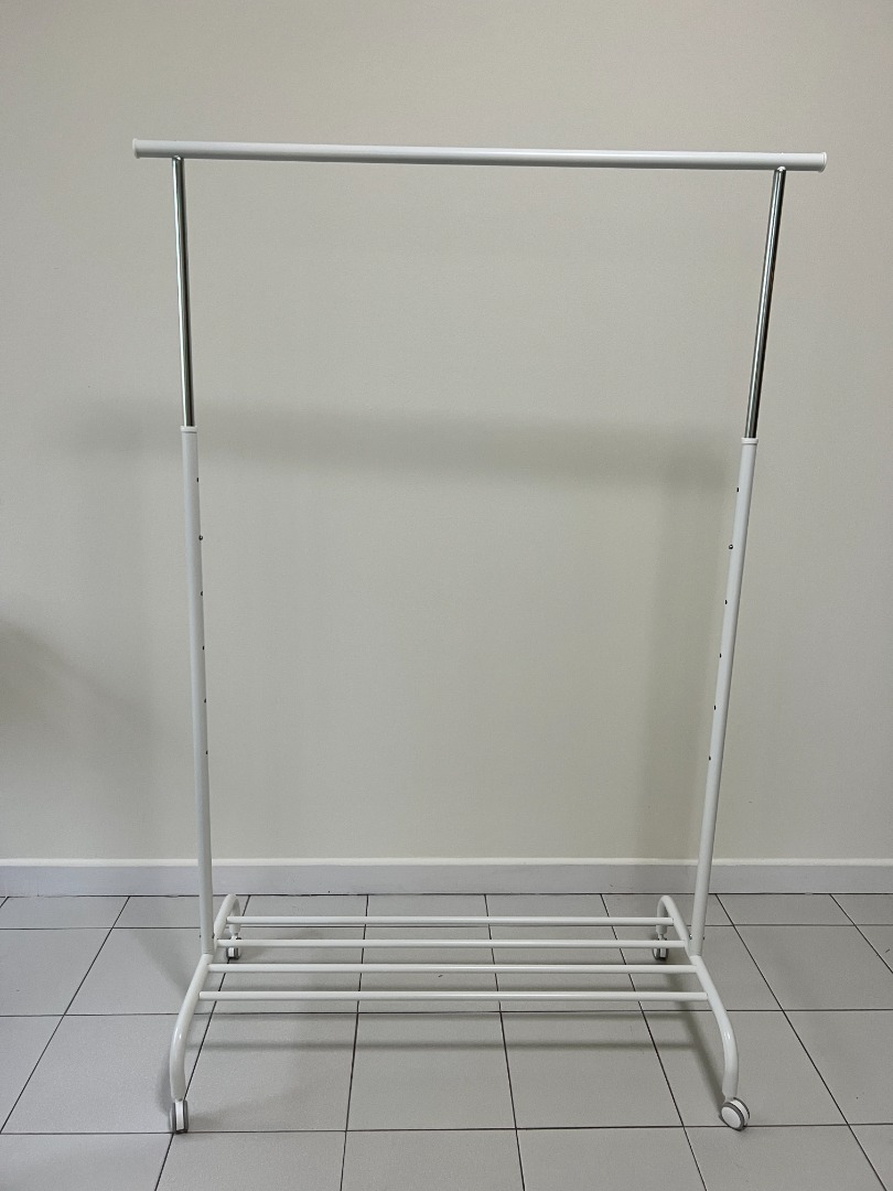 Almost new IKEA clothes rack, Furniture & Home Living, Home Improvement ...