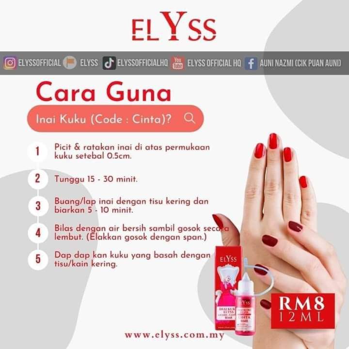 INAI KUKU ELYSS, Beauty & Personal Care, Hands & Nails on Carousell