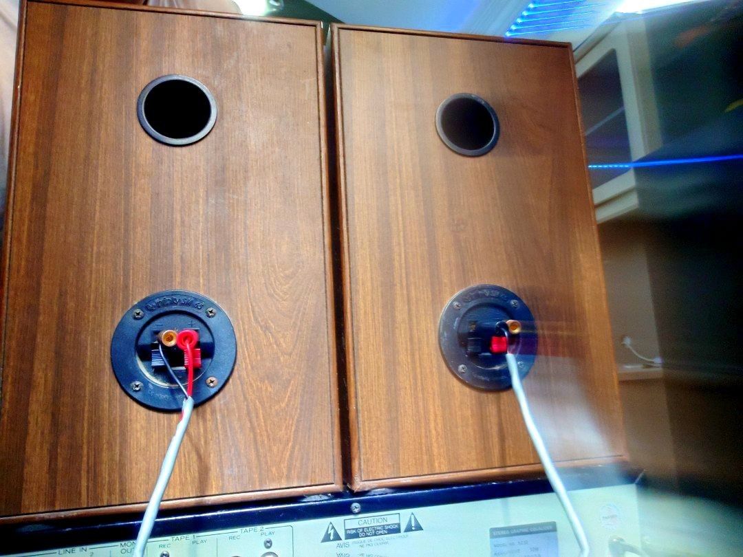 Infinity SM65 Bookshelf Speakers HiFi Audiophile Passive need amp ...