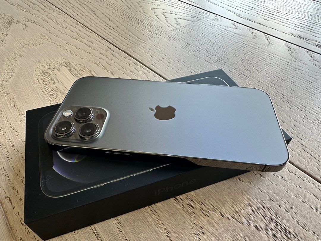 iPhone 12 Pro Max, Graphite, 512GB Battery Health 100%, Mobile Phones ...