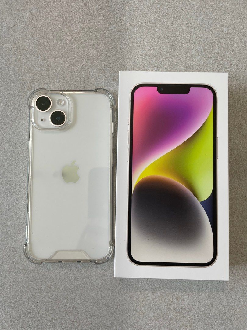 iPhone 14, Starlight, 128gb, Mobile Phones & Gadgets, Mobile Phones ...