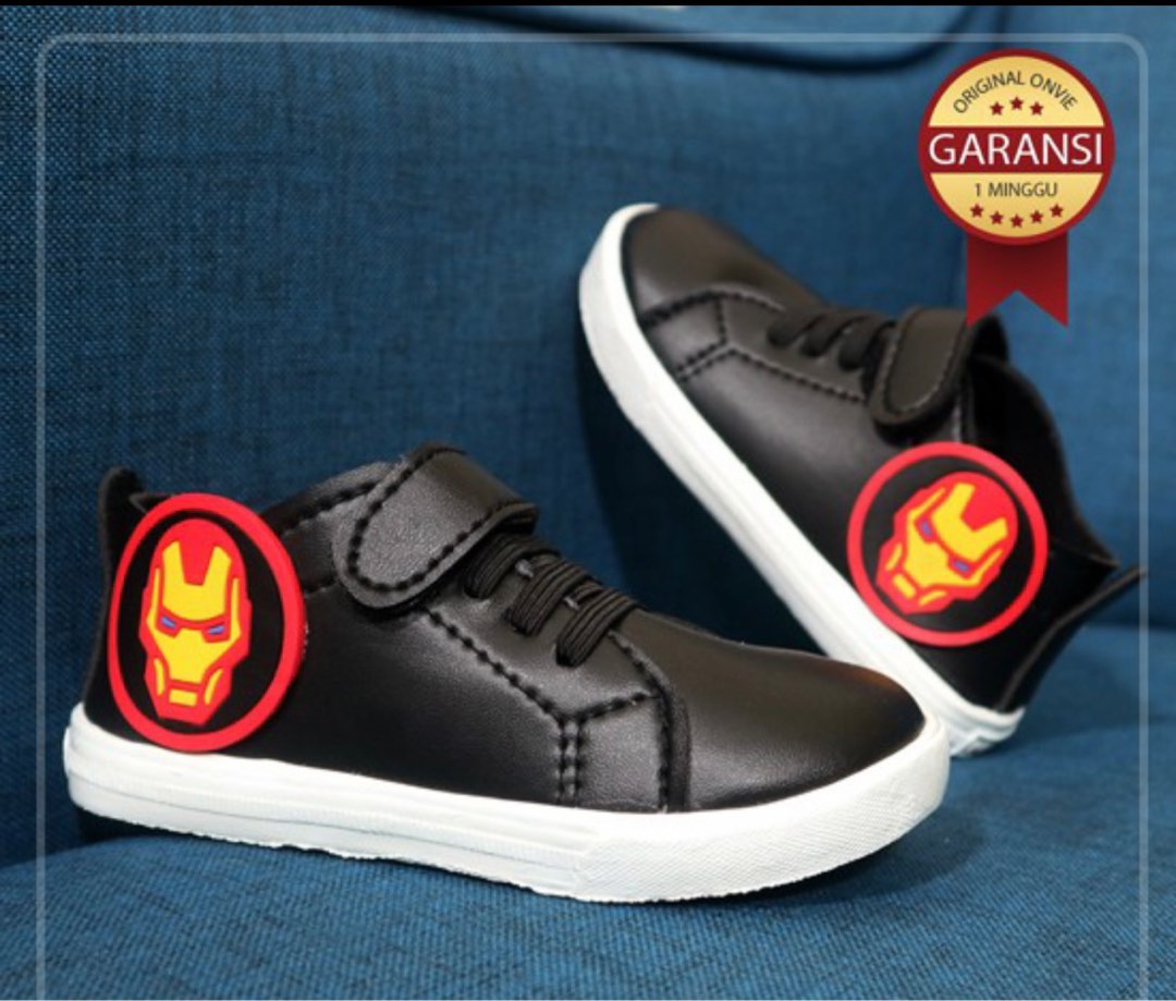 Iron man shoes, Babies & Kids, Babies & Kids Fashion on Carousell