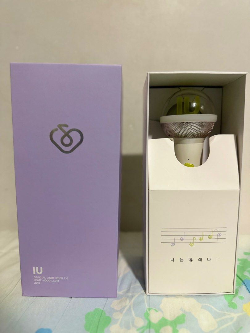 Official IU Lightstick Ver 2.0, Hobbies & Toys, Memorabilia ...