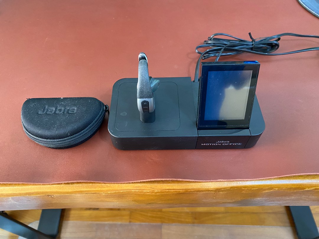 Jabra Office Motion Headset, Audio, Headphones & Headsets on Carousell