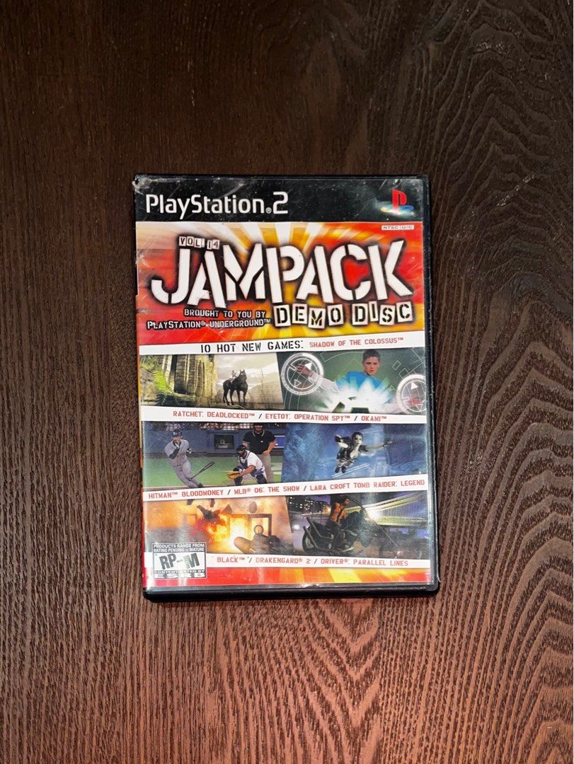 Jampack vol.14 (Sony PlayStation 2, 2006) Underground Demo Disc Ps2 ...