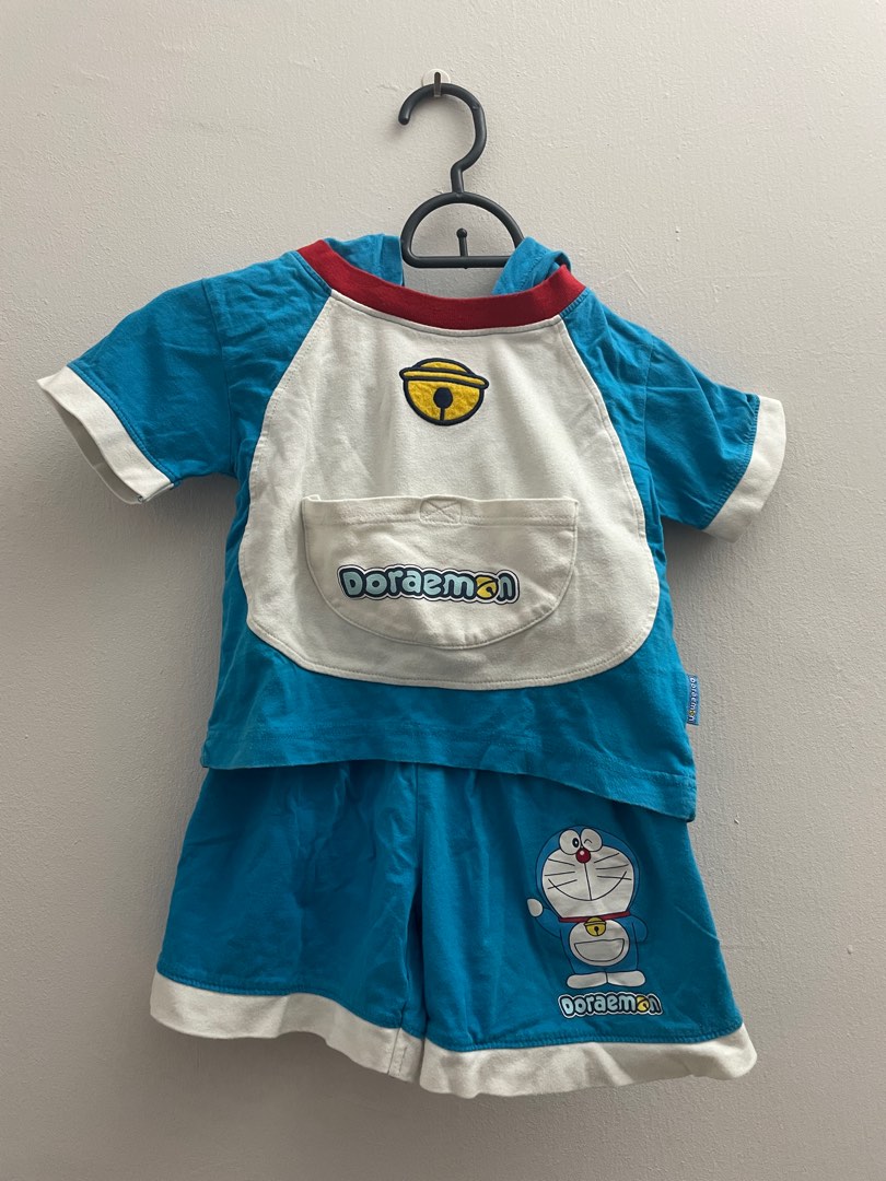 Japan Doraemon cotton costume, Babies & Kids, Babies & Kids Fashion on ...