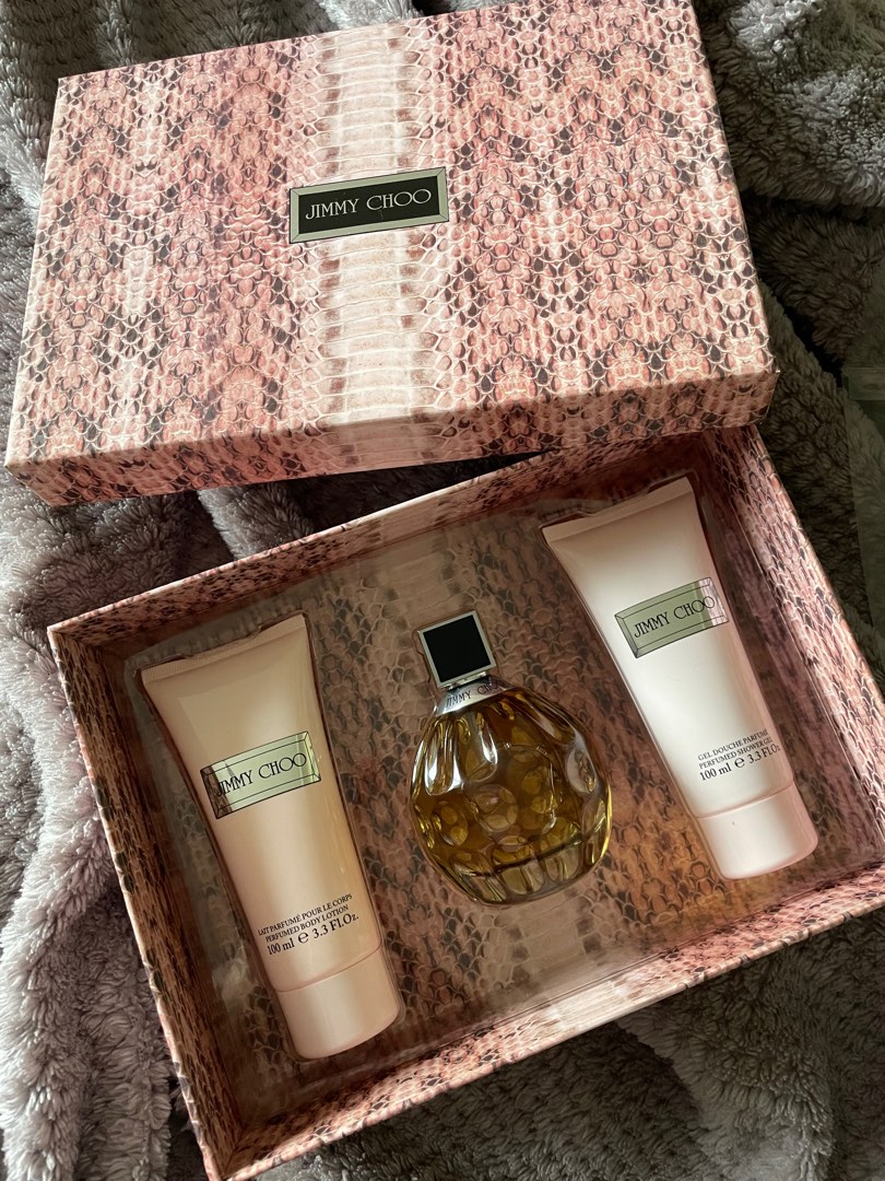 Jimmy Choo perfume gift set, Beauty & Personal Care, Fragrance ...