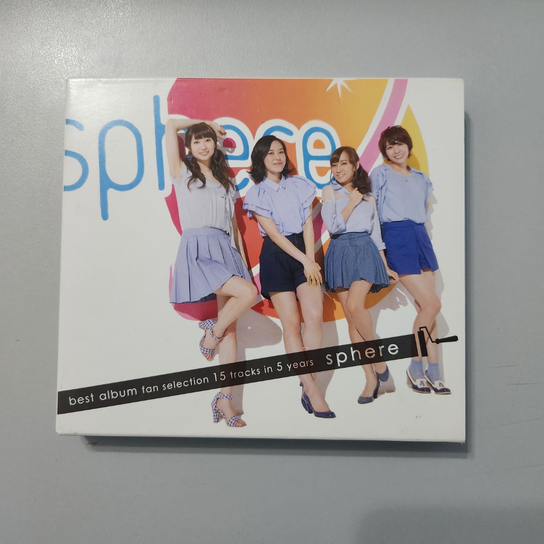 [J-pop CD] Sphere 5 Anniversary Fan Select Best, Hobbies & Toys ...